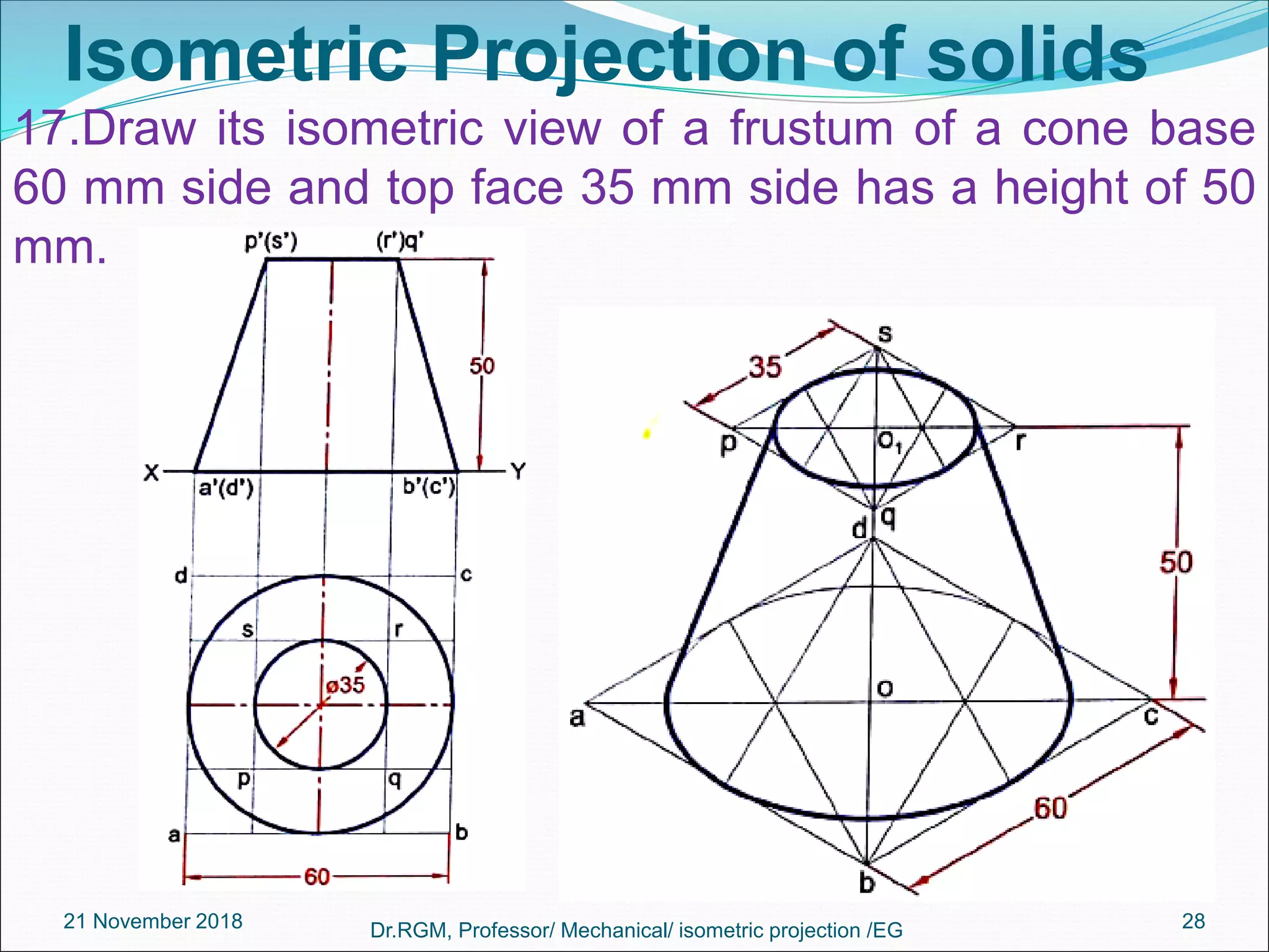 Unit v isometric projection | PDF