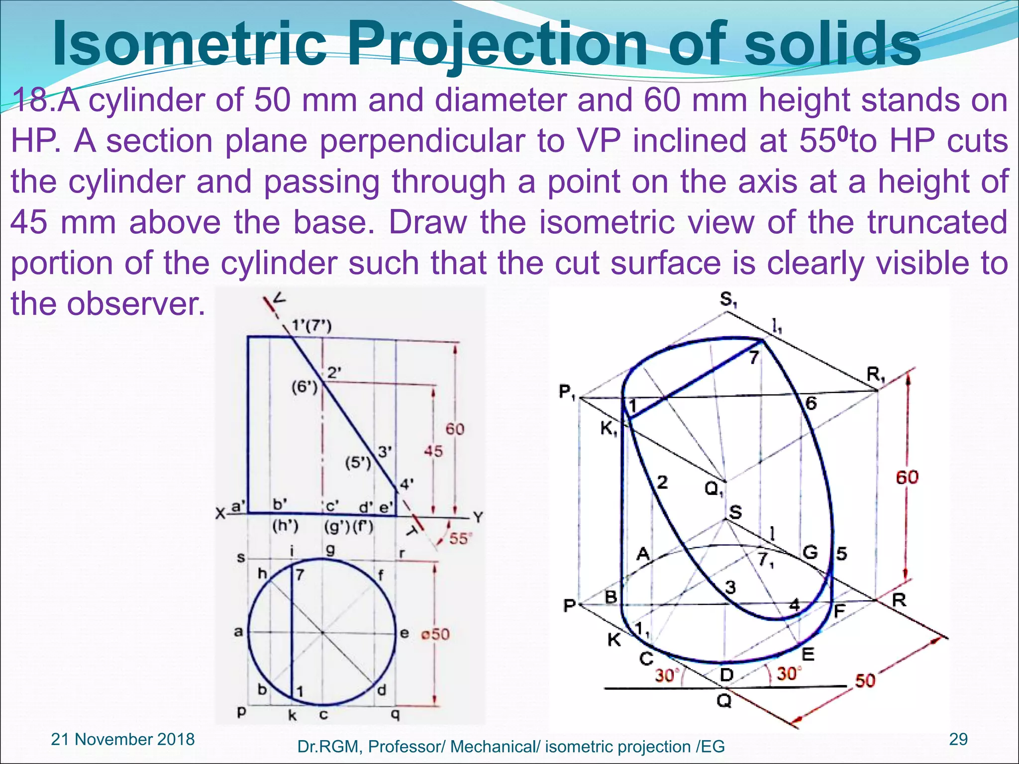 Unit v isometric projection | PDF
