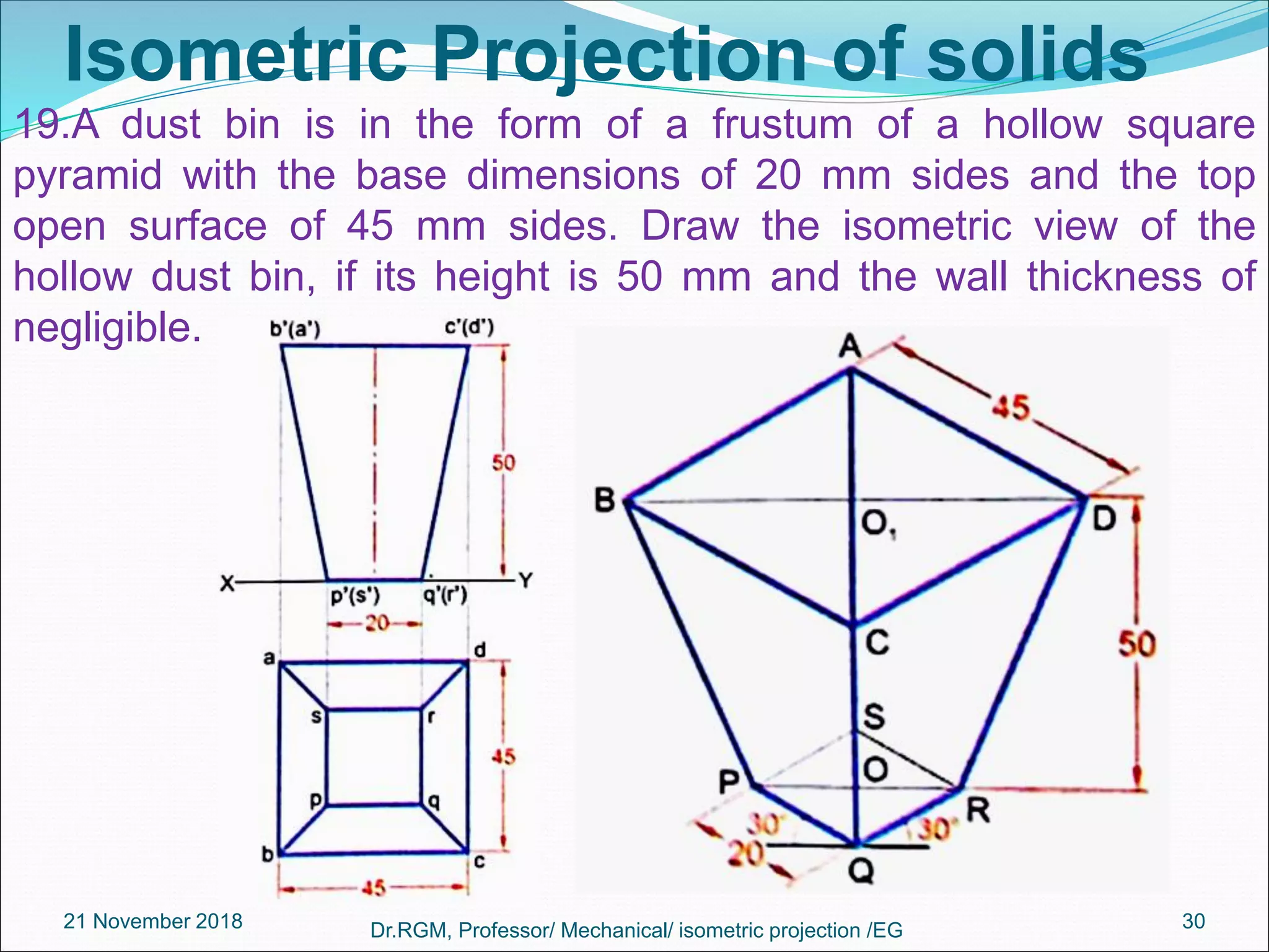 Unit v isometric projection | PDF
