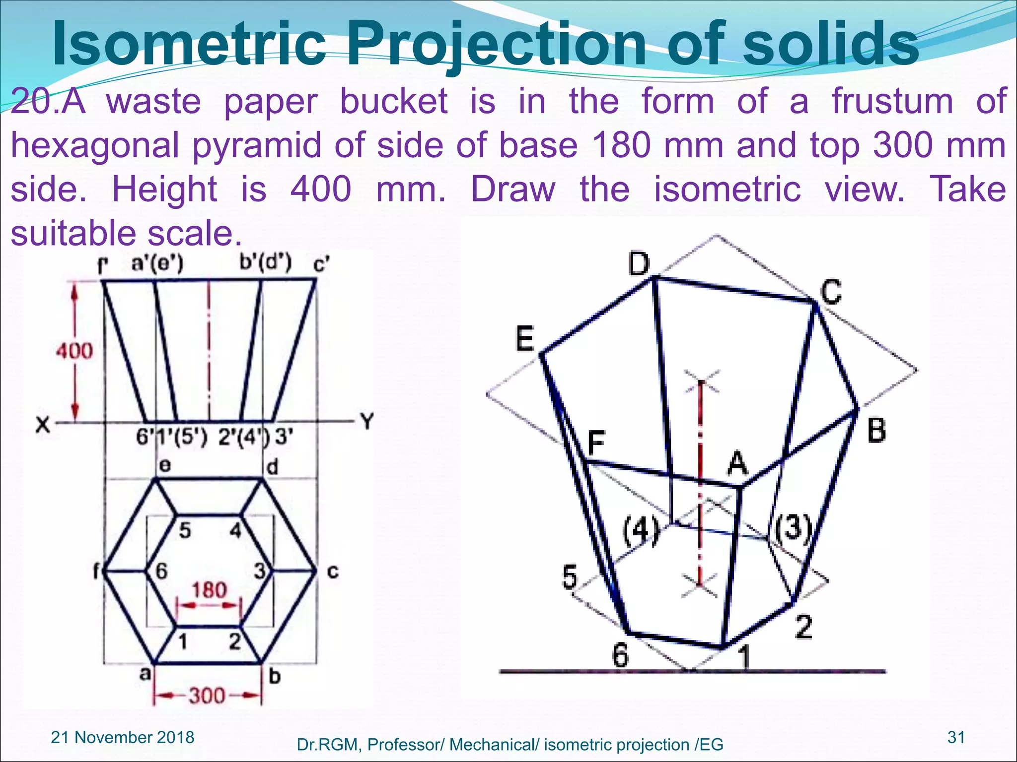 Unit v isometric projection | PDF