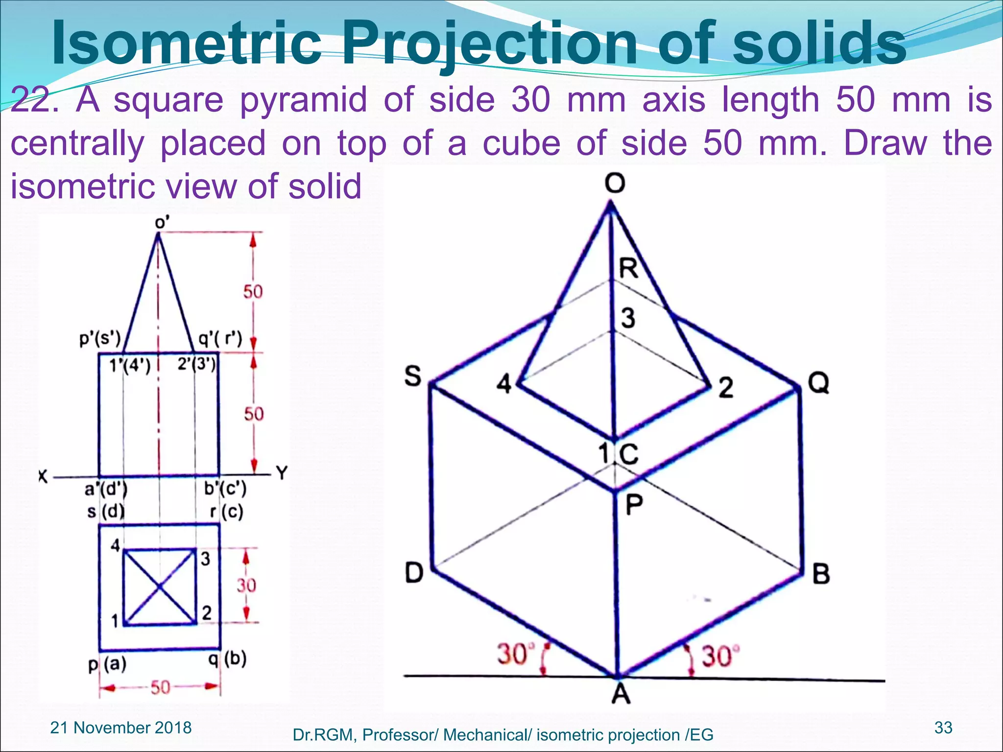 Unit v isometric projection | PDF