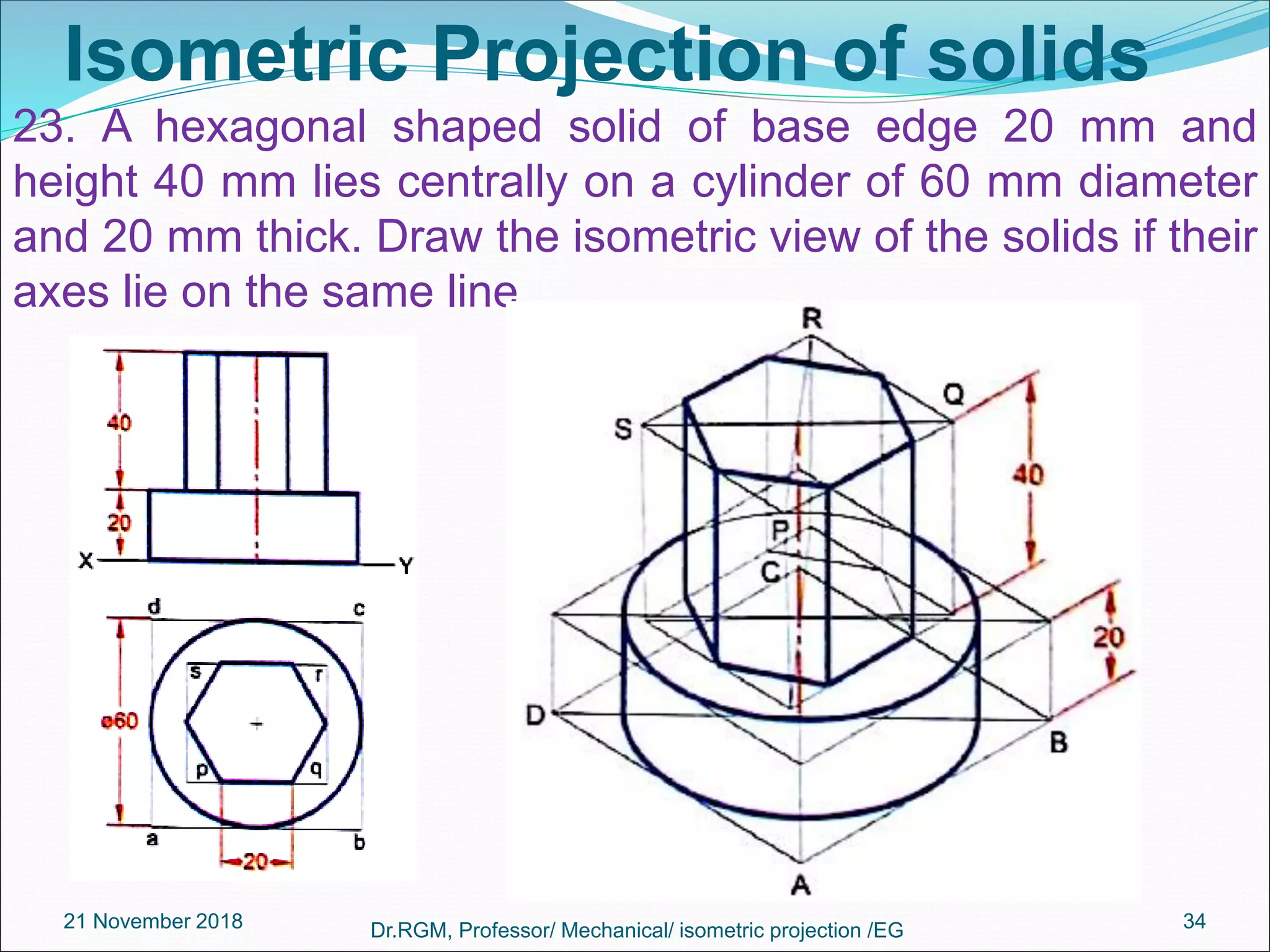 Unit v isometric projection | PDF