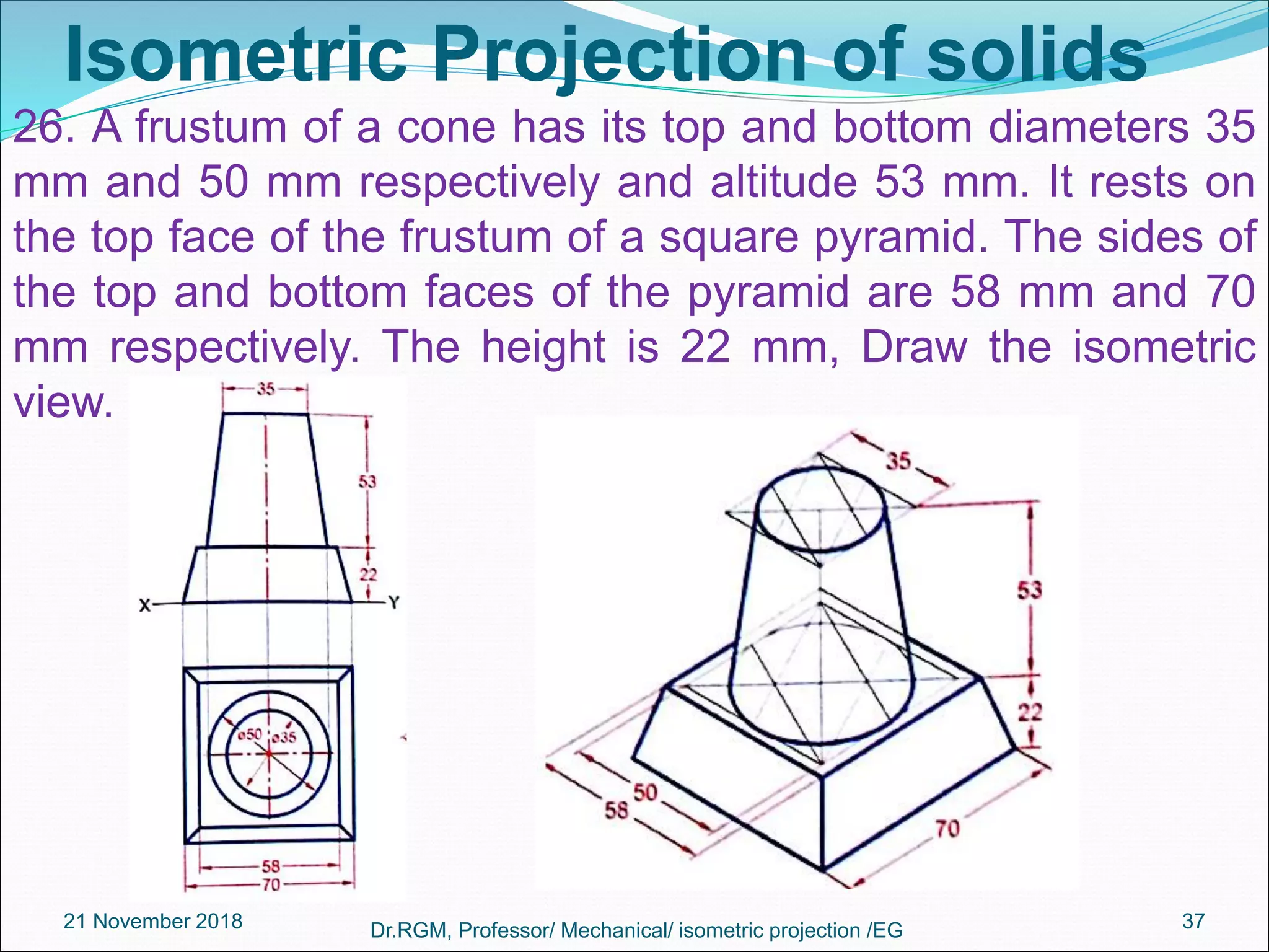 Unit v isometric projection | PDF