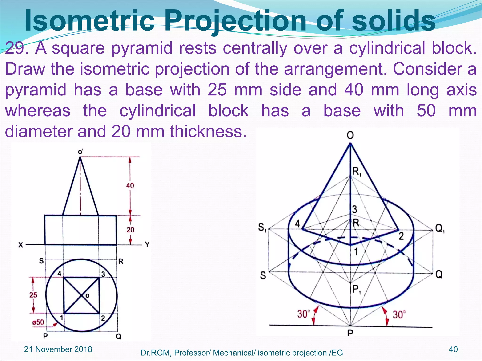 Unit v isometric projection | PDF