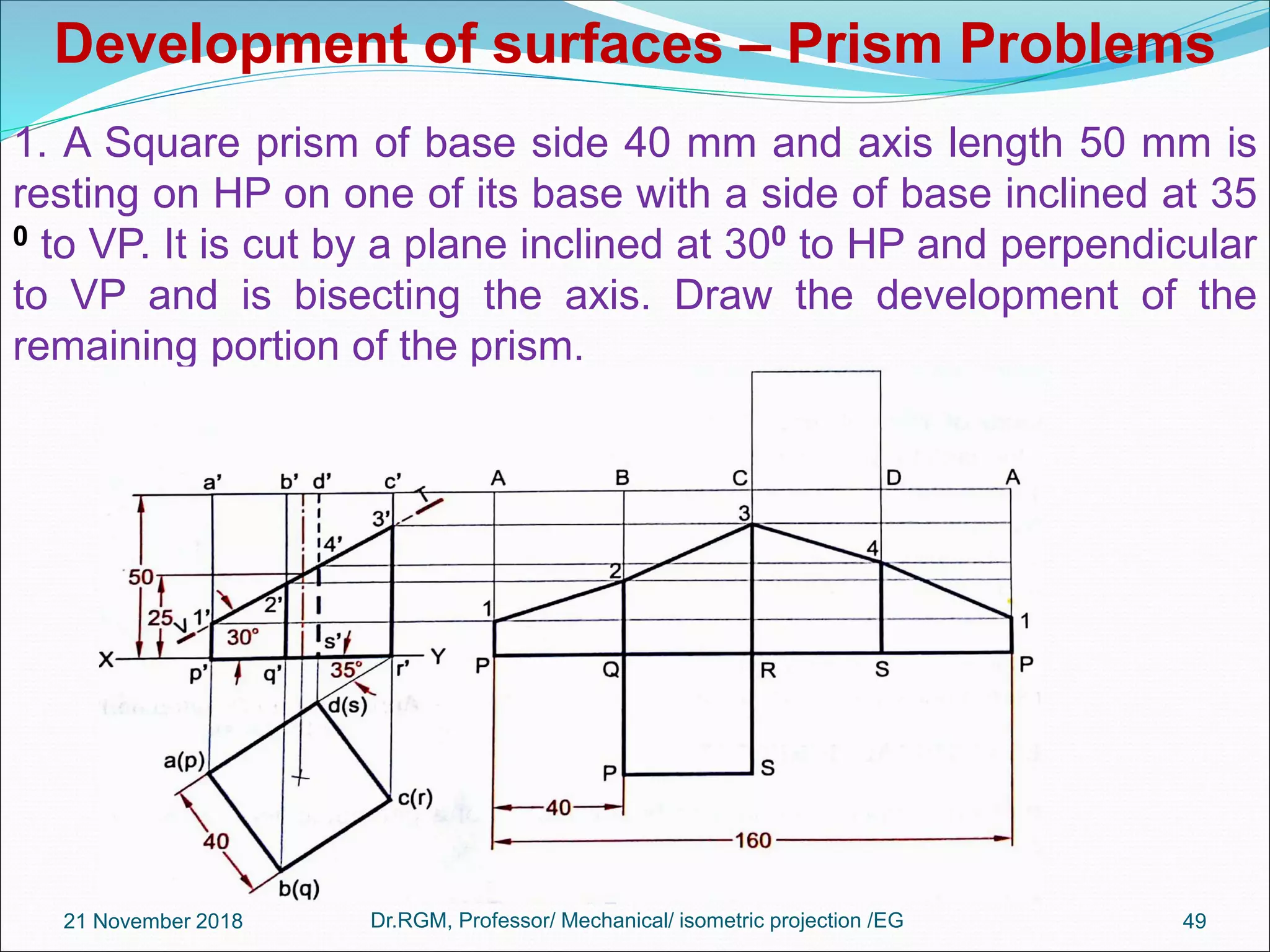 Unit v isometric projection | PDF
