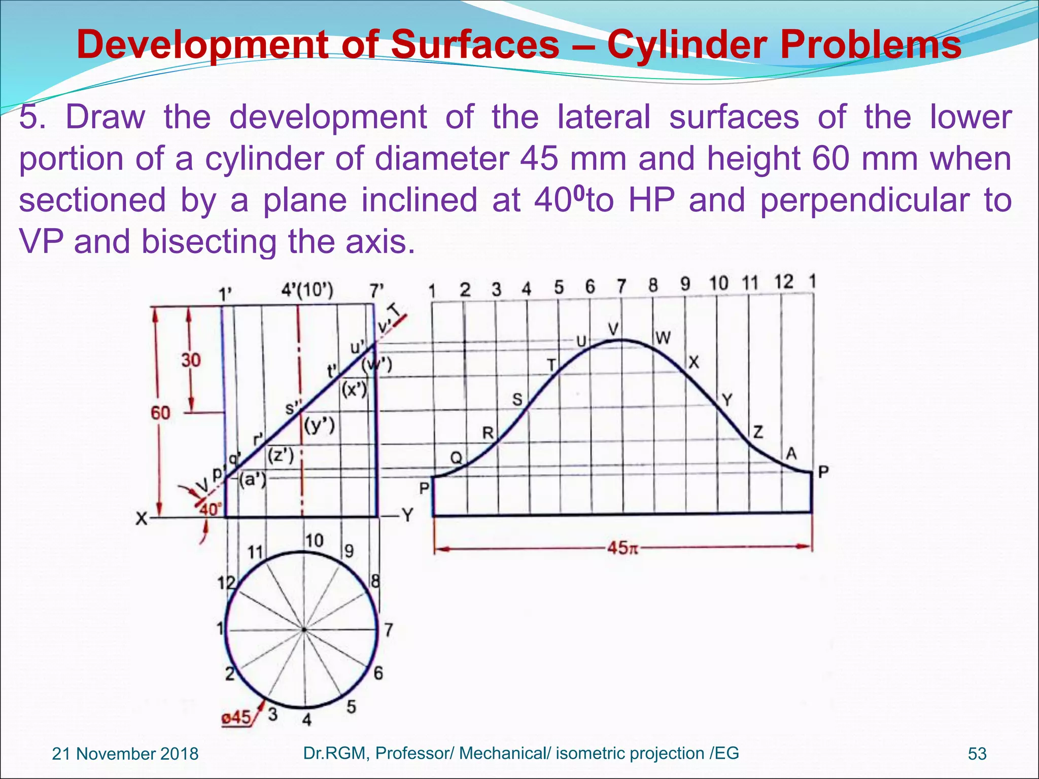 Unit v isometric projection | PDF
