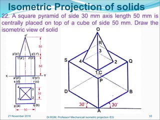 Unit v isometric projection | PDF