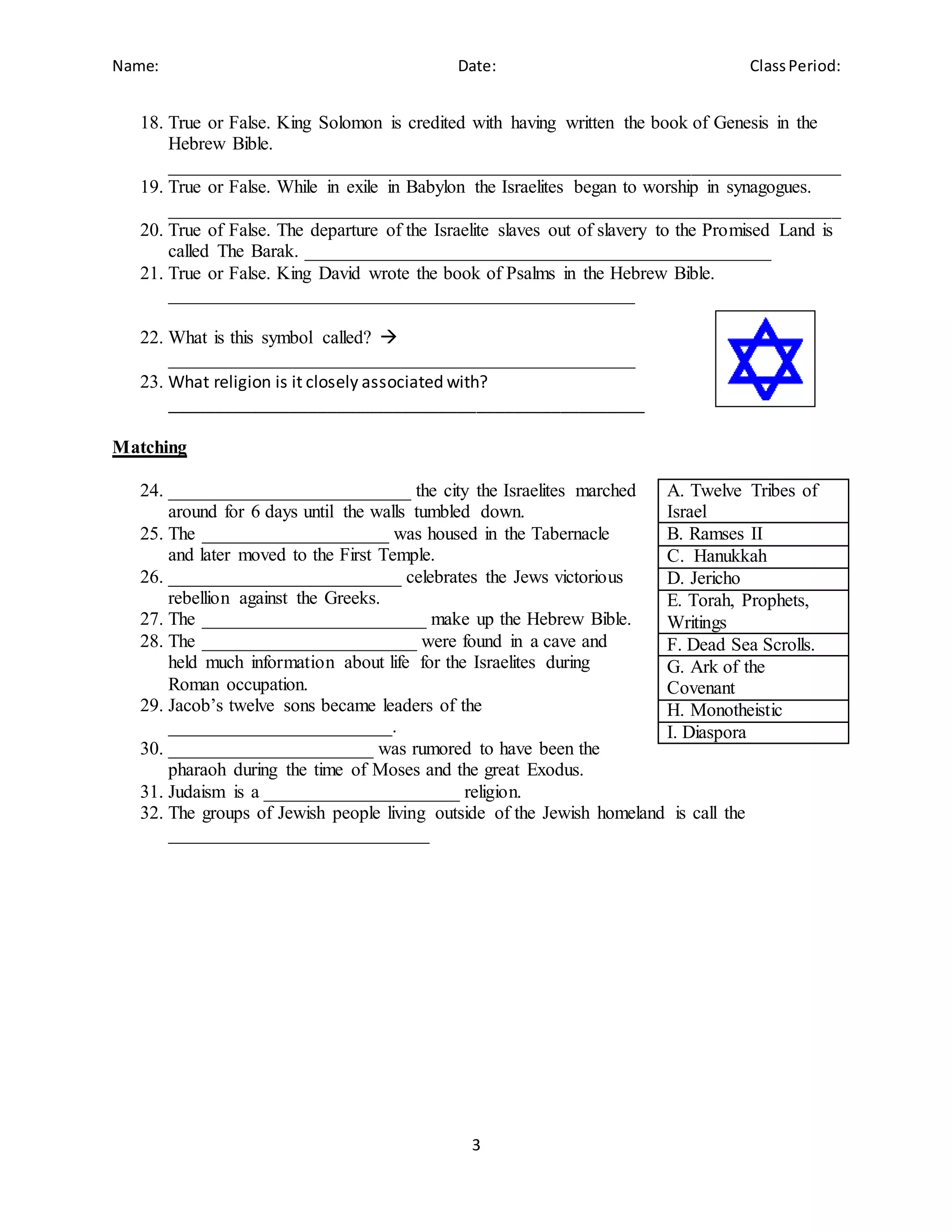 Unit 6 study guide | PDF