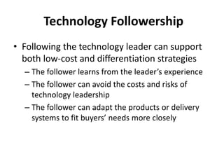 Unit v managing technology and innovation | PPTX