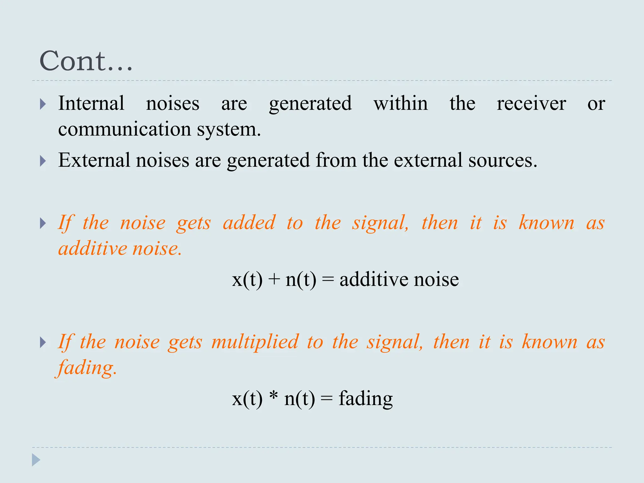Presentation On Noise From Analog Communication Pptx Digital Audio Computer Software And