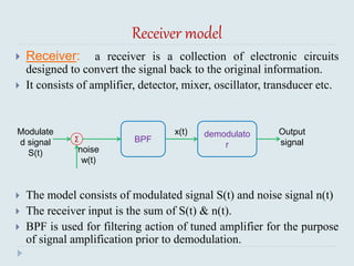 Presentation on Noise from Analog Communication | PPTX