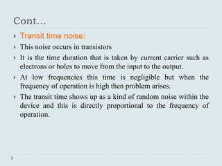 Presentation on Noise from Analog Communication | PPTX