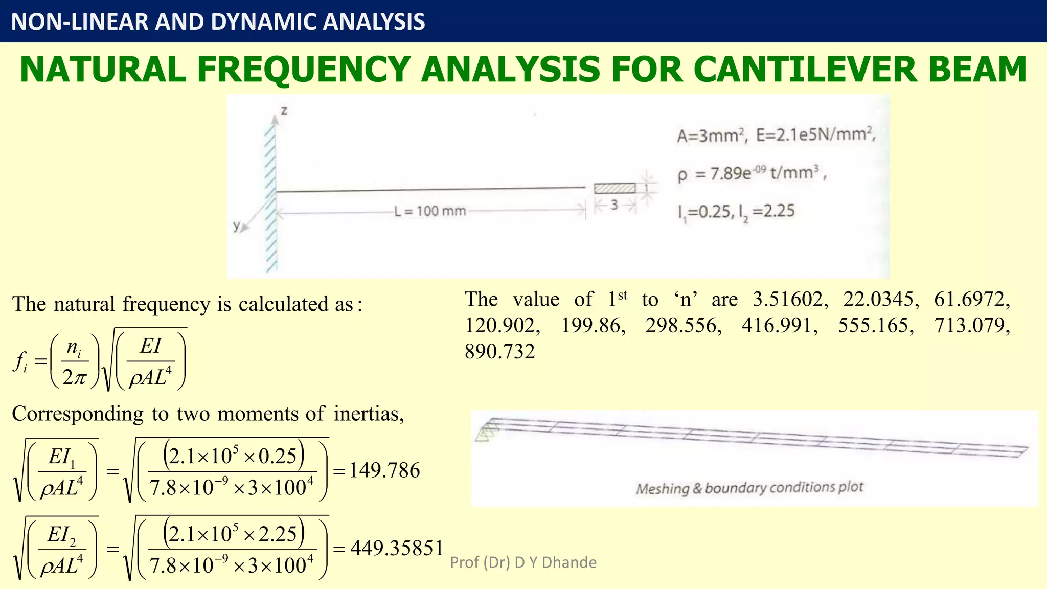 NON-LINEAR AND DYNAMIC ANALYSIS.pptx