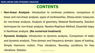 NON-LINEAR AND DYNAMIC ANALYSIS.pptx