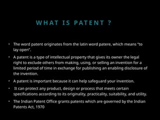 Patent rights intellectual property.pptx
