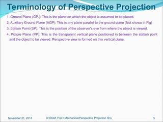 Unit v perspective projection | PDF