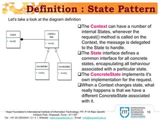 State Pattern: Introduction & Implementation | PPTX | Programming ...