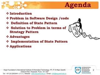 State Pattern: Introduction & Implementation | PPTX | Programming Languages | Computing