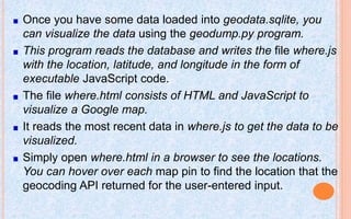 UNIT V PYTHON.pptx python basics ppt python | PPTX | Databases | Computer Software and Applications