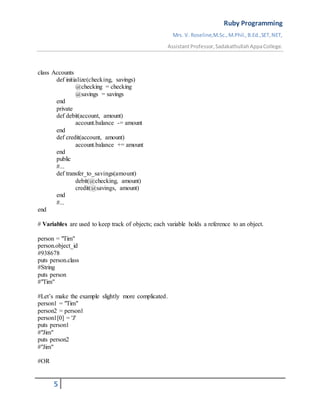 Ruby Programming | PDF