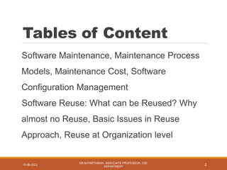 Unit V _Software Engineering_21CSCST4050.pptx | Operating Systems | Computer Software and ...