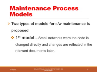 Unit V _Software Engineering_21CSCST4050.pptx | Operating Systems ...