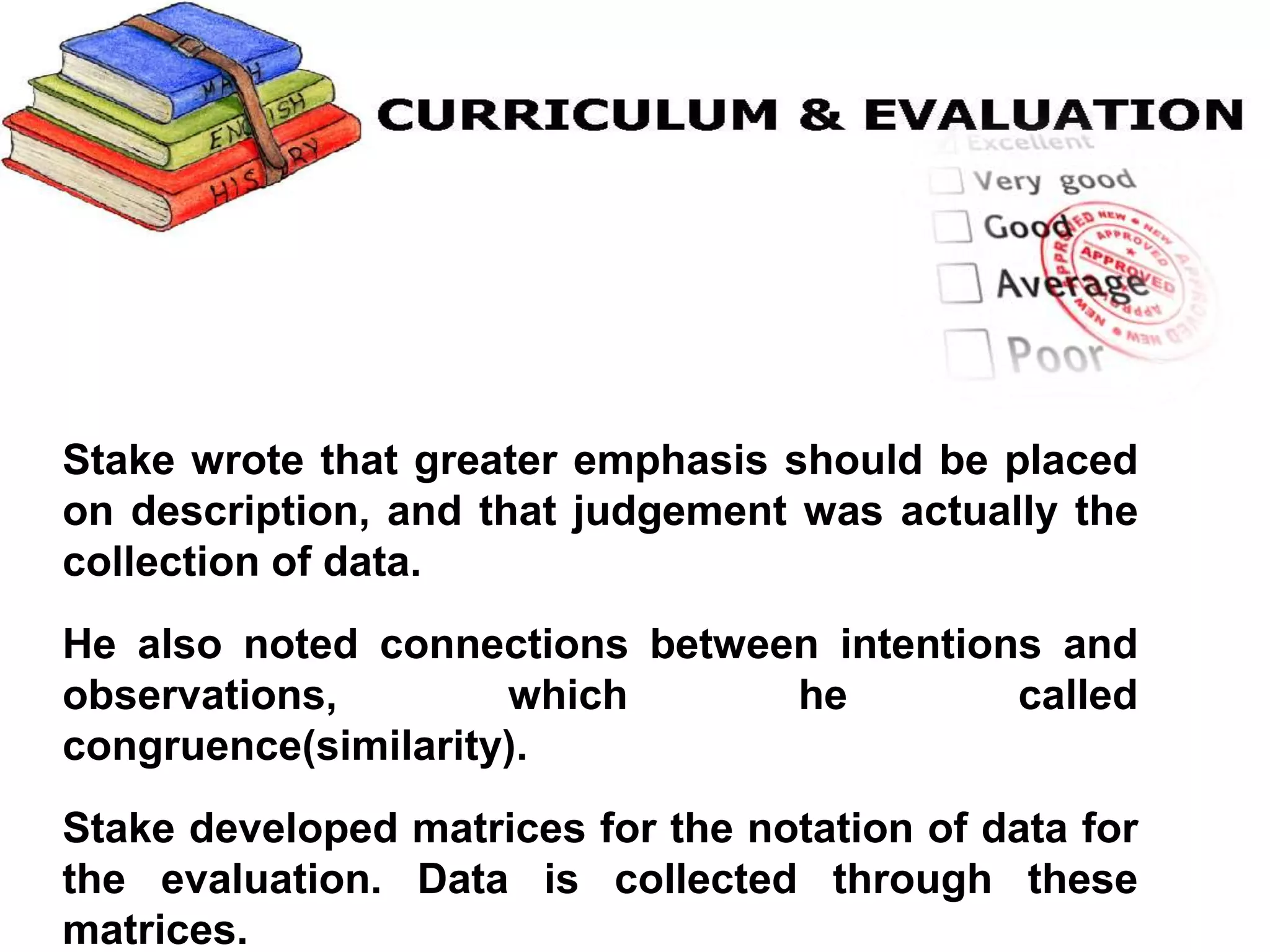 Curriculum Evaluation | PPTX