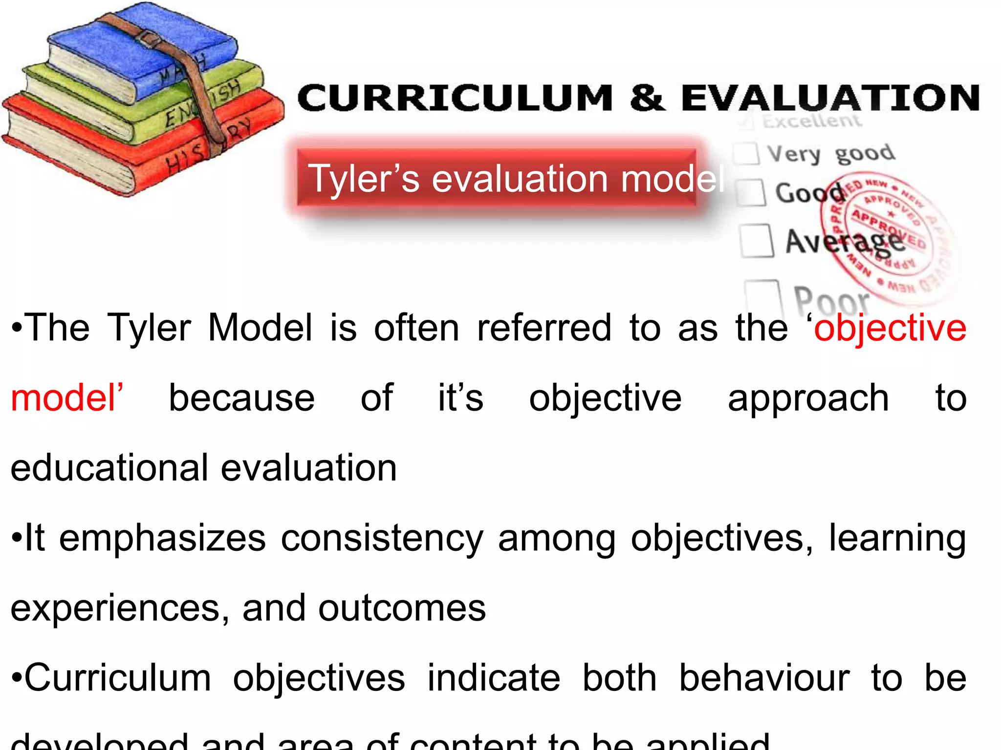 Curriculum Evaluation | PPTX