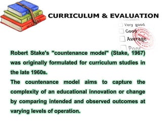 Curriculum Evaluation | PPTX