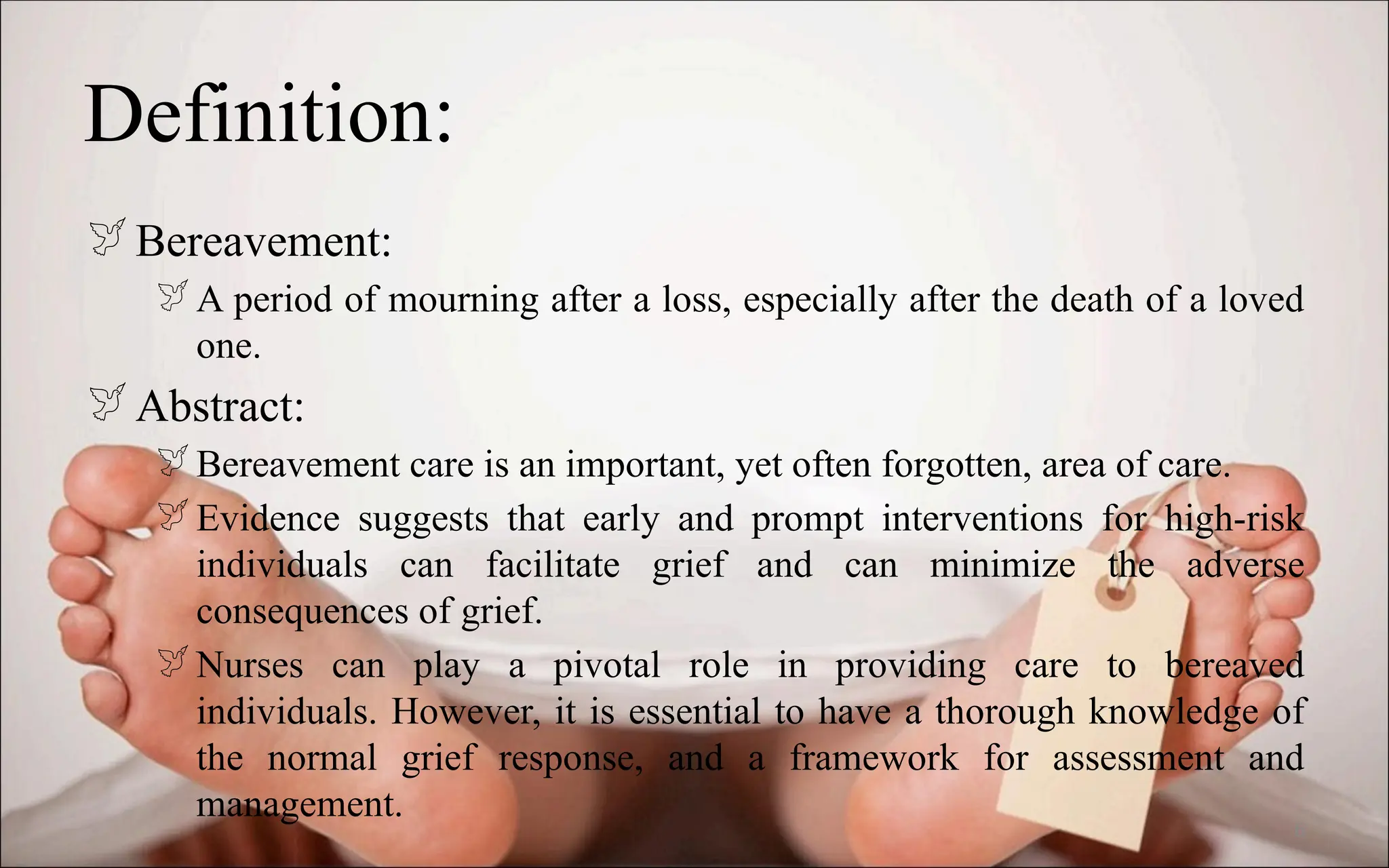 Unit X Concept of Loss & Grieving and Death and Dyingsouth city.ppt