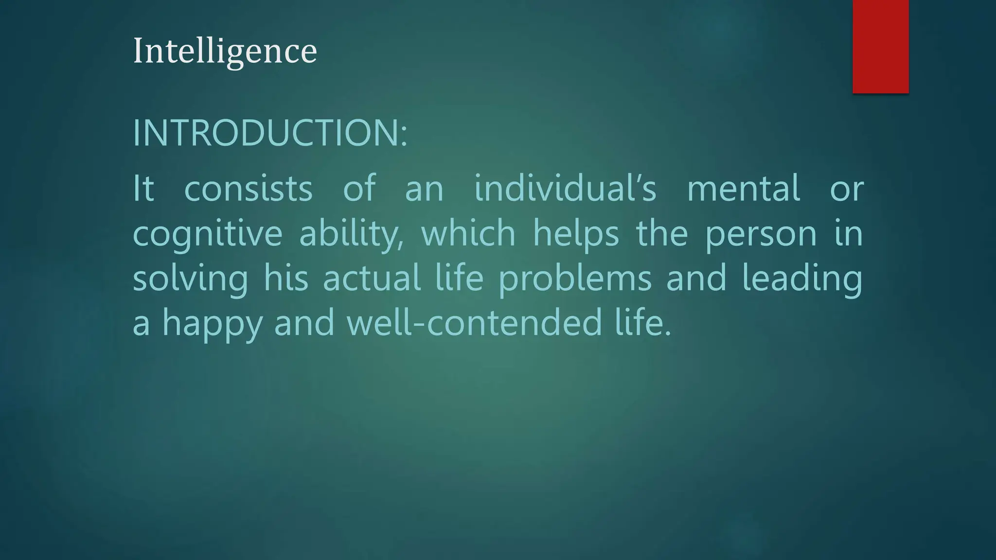 UNIT XIII Cognitive Process.pptx