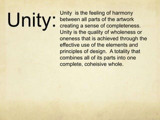 Unity in Art | PPTX
