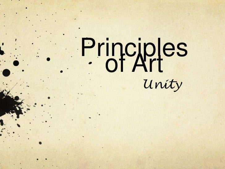 Unity in Art