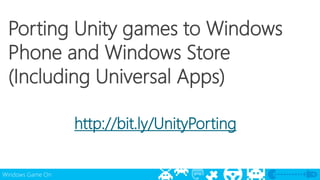Game Development with Unity - by Mickey MacDonald | PPT