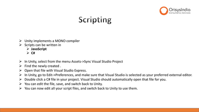The Basics Of Unity The Game Engine Pdf Computer Animation