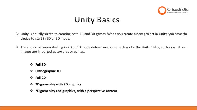 The Basics Of Unity The Game Engine Pdf Computer Animation Computer Software And