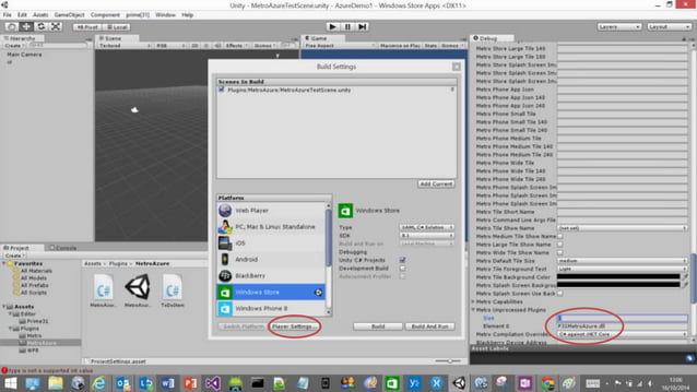 Unity and Azure Mobile Services using Prime31 plugin | PPT