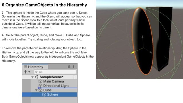 Unity - Building your first real-time 3D project | PPT