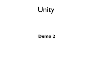 Casual and Social Games with Unity | PPT