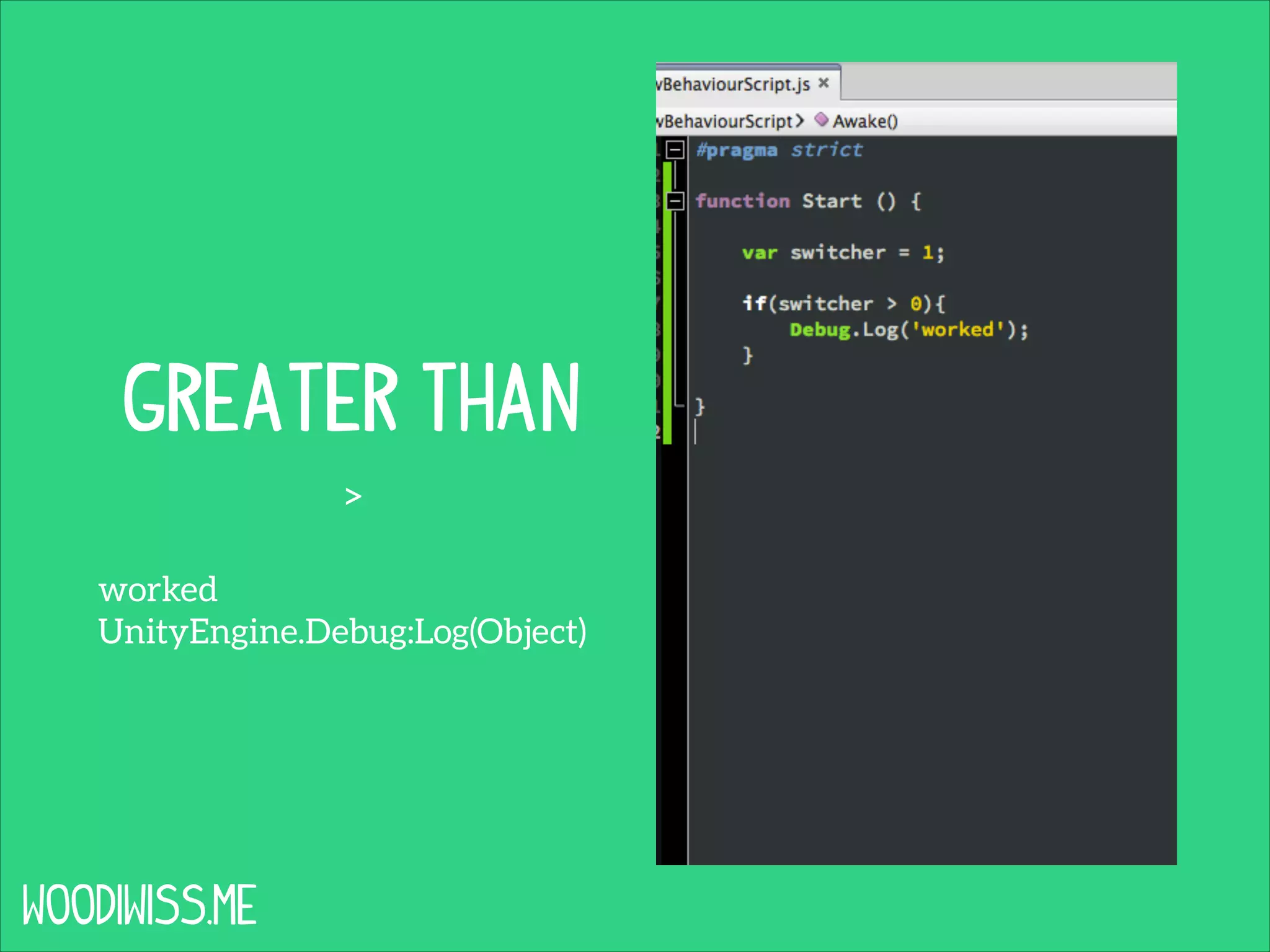 Unity Clinic3 Unityscript Basics Part2 Ppt 