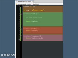 Unity clinic3-unityscript-basics-part2 | PPT | Free Download