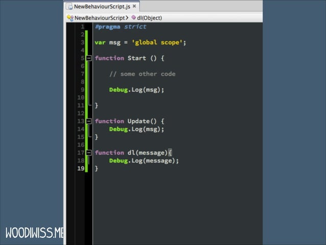 Unity clinic3-unityscript-basics-part2 | PPT