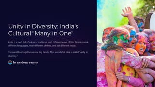 Unity-in-Diversity-Indias-Cultural-Many-in-One.pdf/6th class social ...