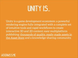 Unity Introduction | PDF | Graphics Software | Computer Software and ...