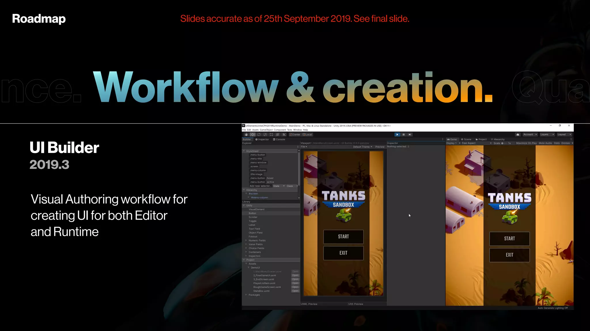 Unite Copehagen 2019 - Unity Roadmap 2020 | PDF