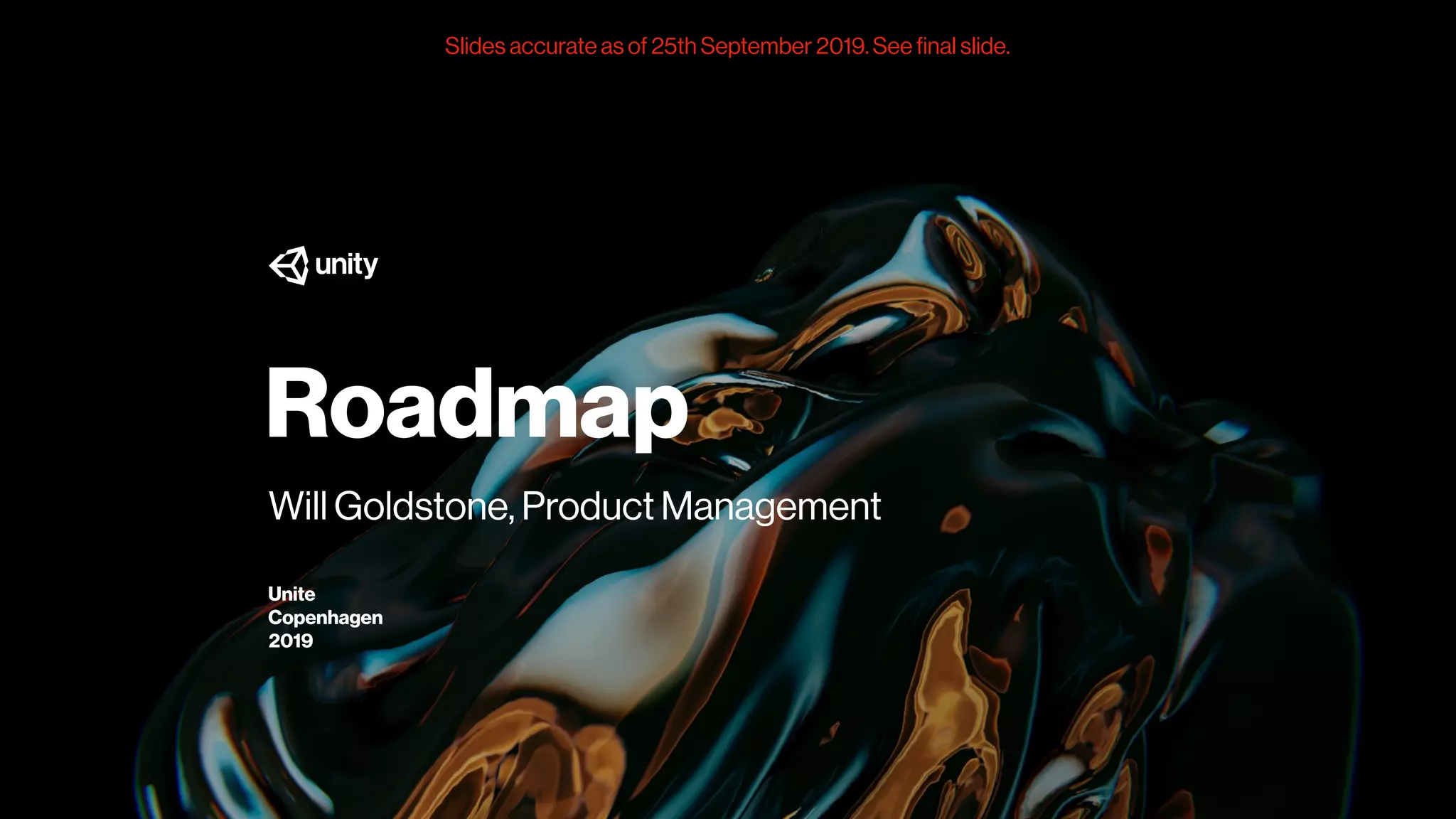 What to expect in 2020: Unity roadmap - Unite Copenhagen 2019 | PDF