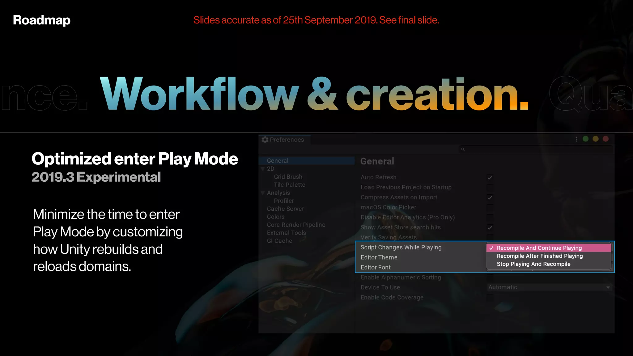 What to expect in 2020: Unity roadmap - Unite Copenhagen 2019 | PDF
