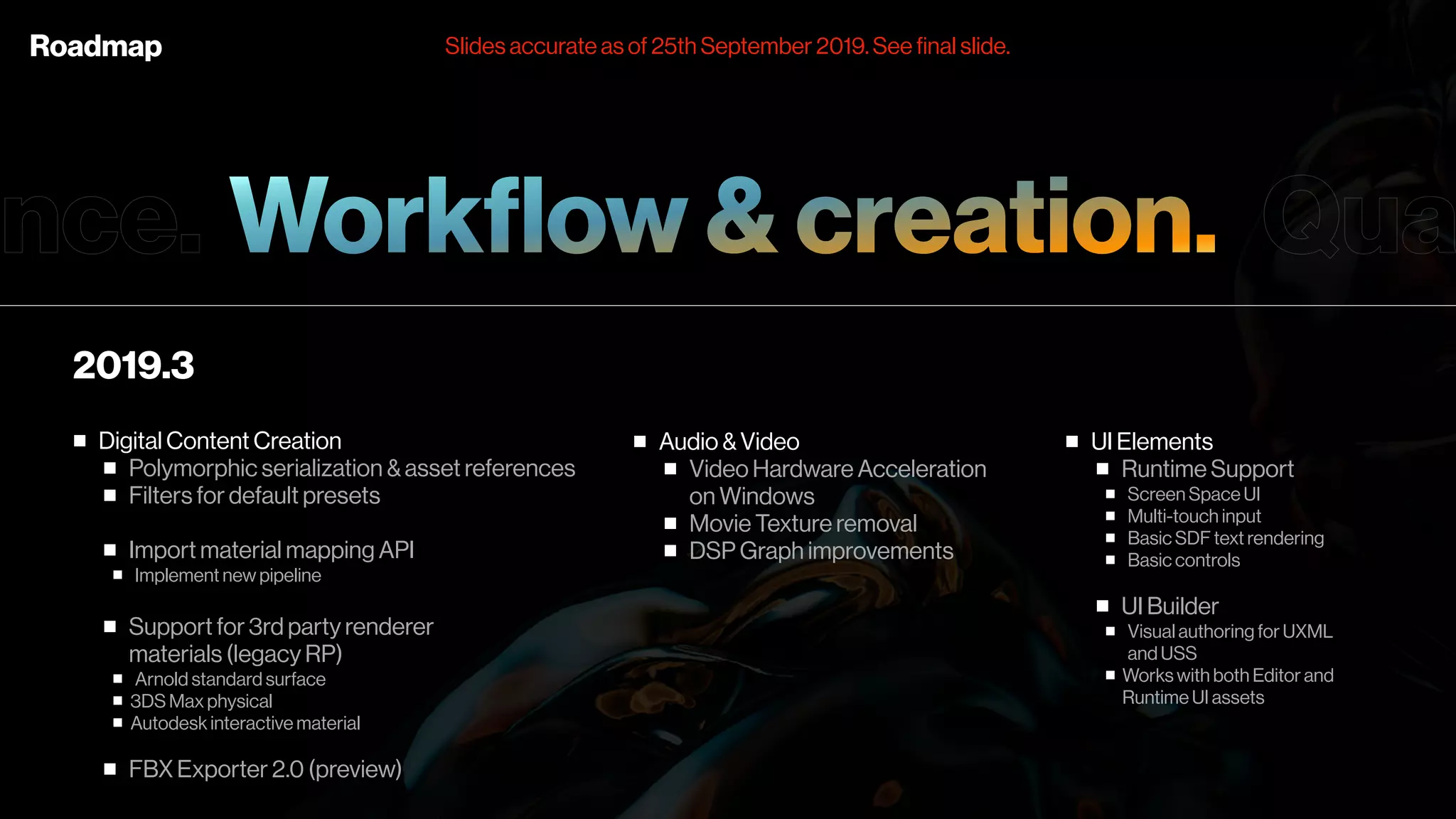 What to expect in 2020: Unity roadmap - Unite Copenhagen 2019 | PPT | Free Download