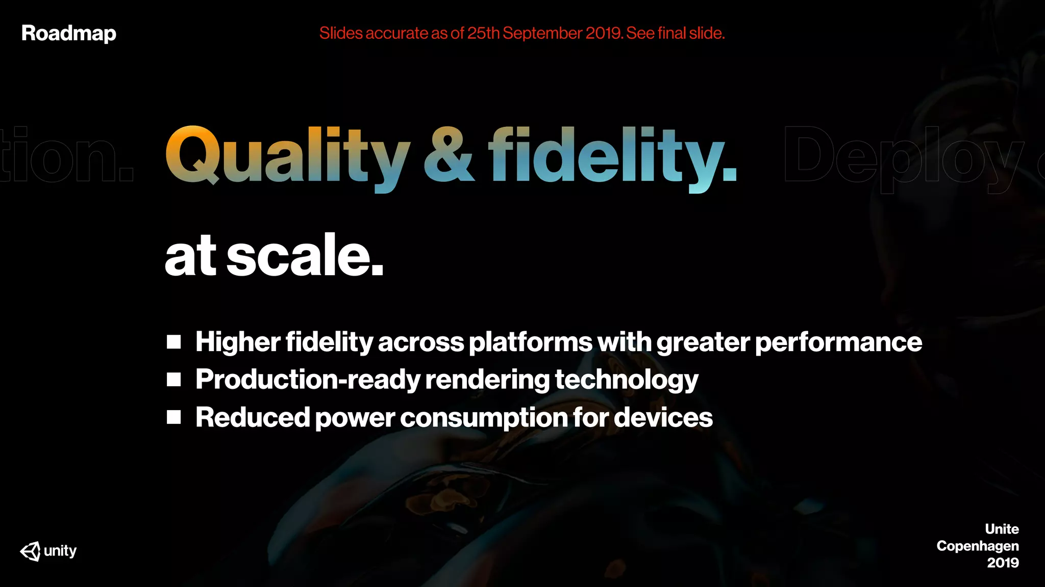 What To Expect In 2020 Unity Roadmap Unite Copenhagen 2019 Ppt Free Download