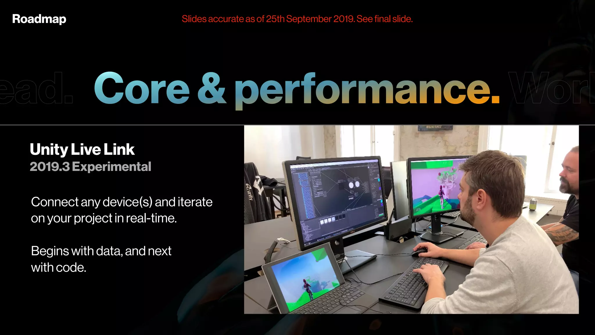 What to expect in 2020: Unity roadmap - Unite Copenhagen 2019 | PDF